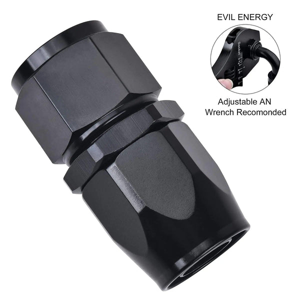 EVIL ENERGY 4/6/8/10/12AN Push Lock Hose Fittings Straight – EVILENERGY