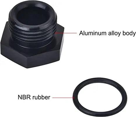 EVIL ENERGY AN Block off Cap ORB Plug Fitting Male Aluminum – EVILENERGY