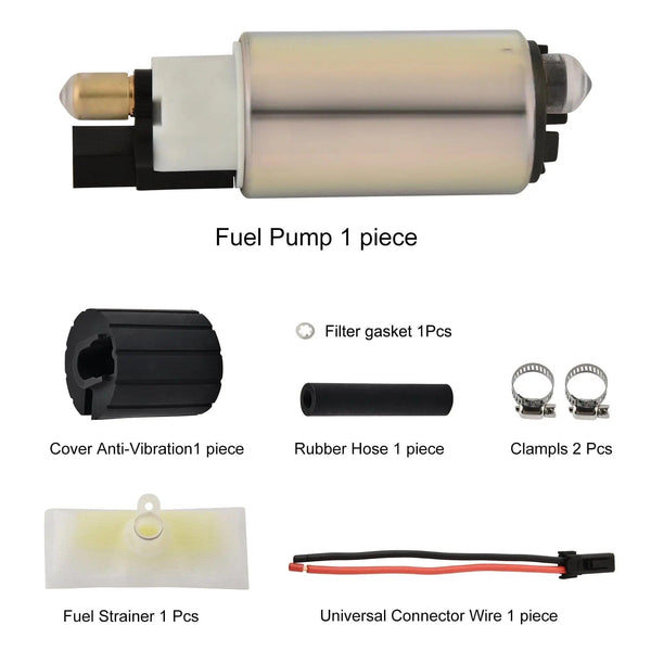 EVIL ENERGY Electric High Flow 255LPH E85 Intank 43PSI Fuel Pump Kit ...